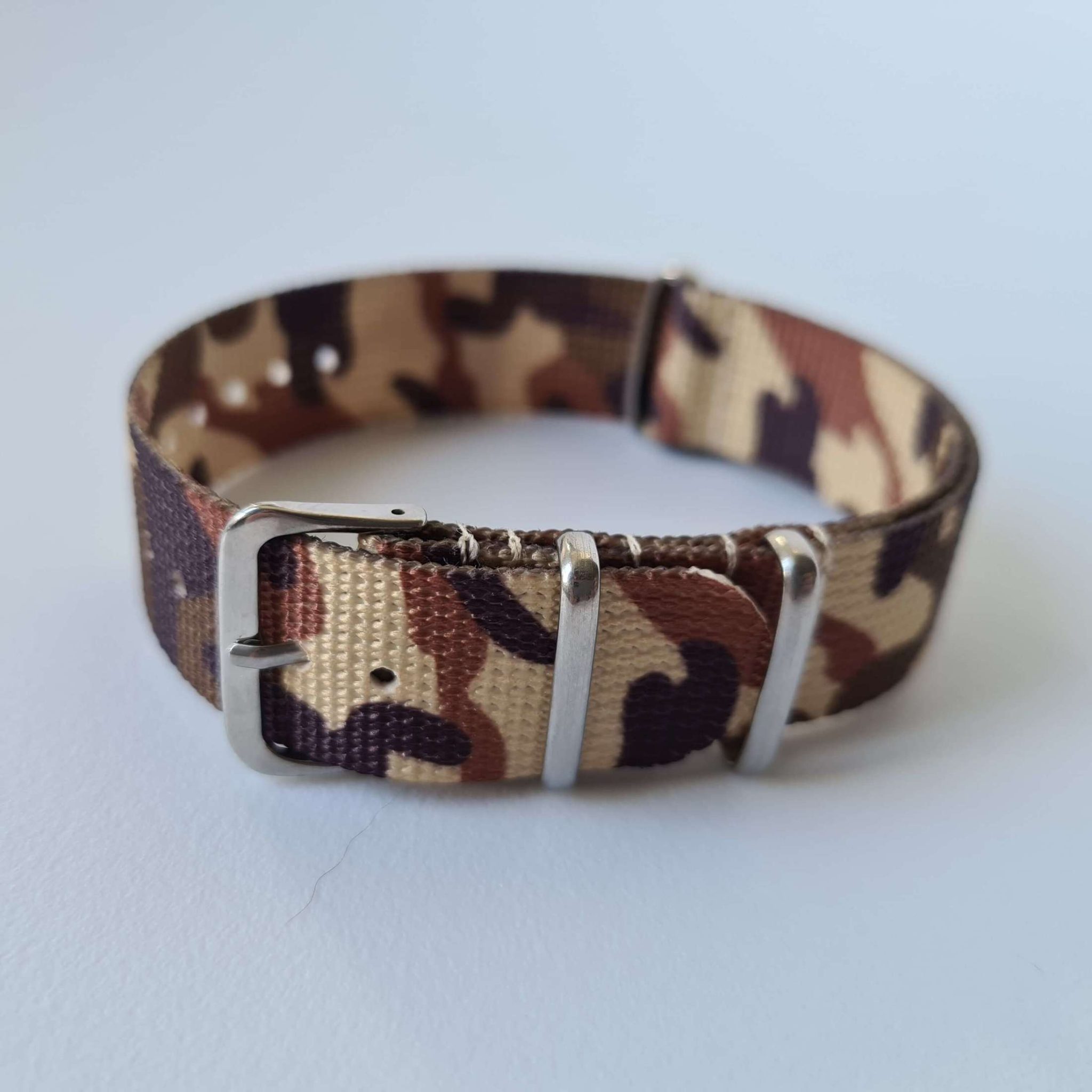 20mm Nato Watch Strap Desert Camo - Lug to Lug